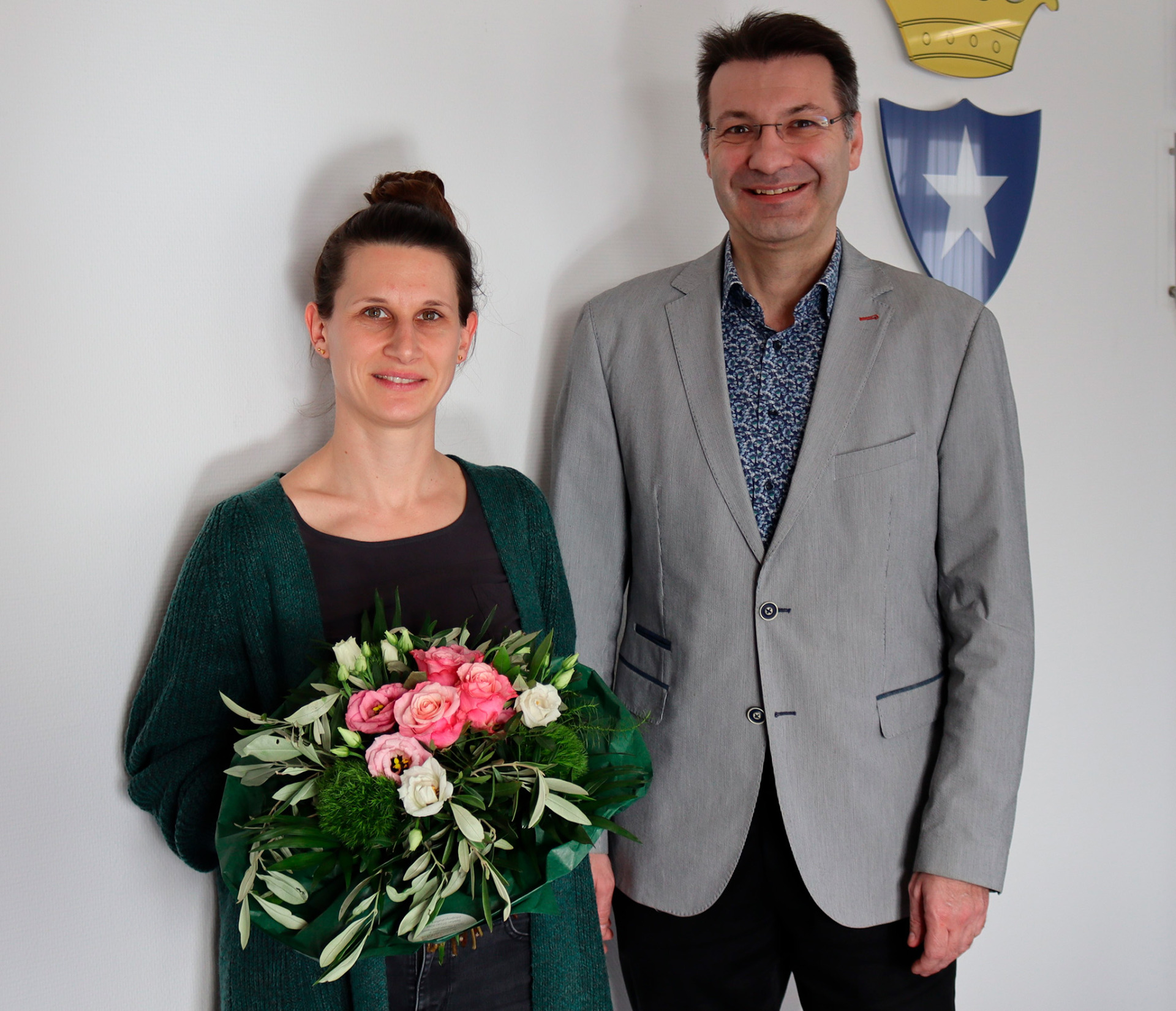 Ann-Kathrin Hagmann ist neue Leiterin der Außenstelle Kronau bei der ...